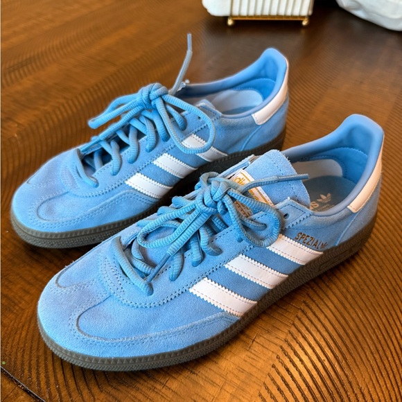 adidas | Shoes | Adidas Blue And White Sneakers | Poshmark